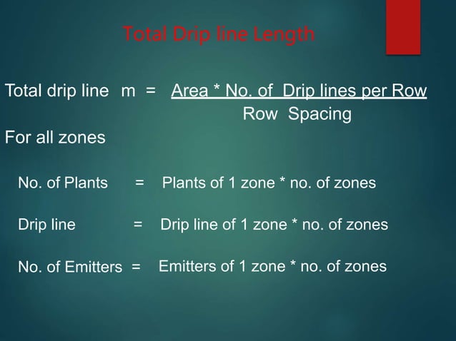 Drip design ppt. | PPTX