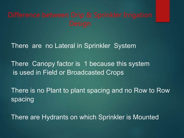 Drip design ppt. | PPTX