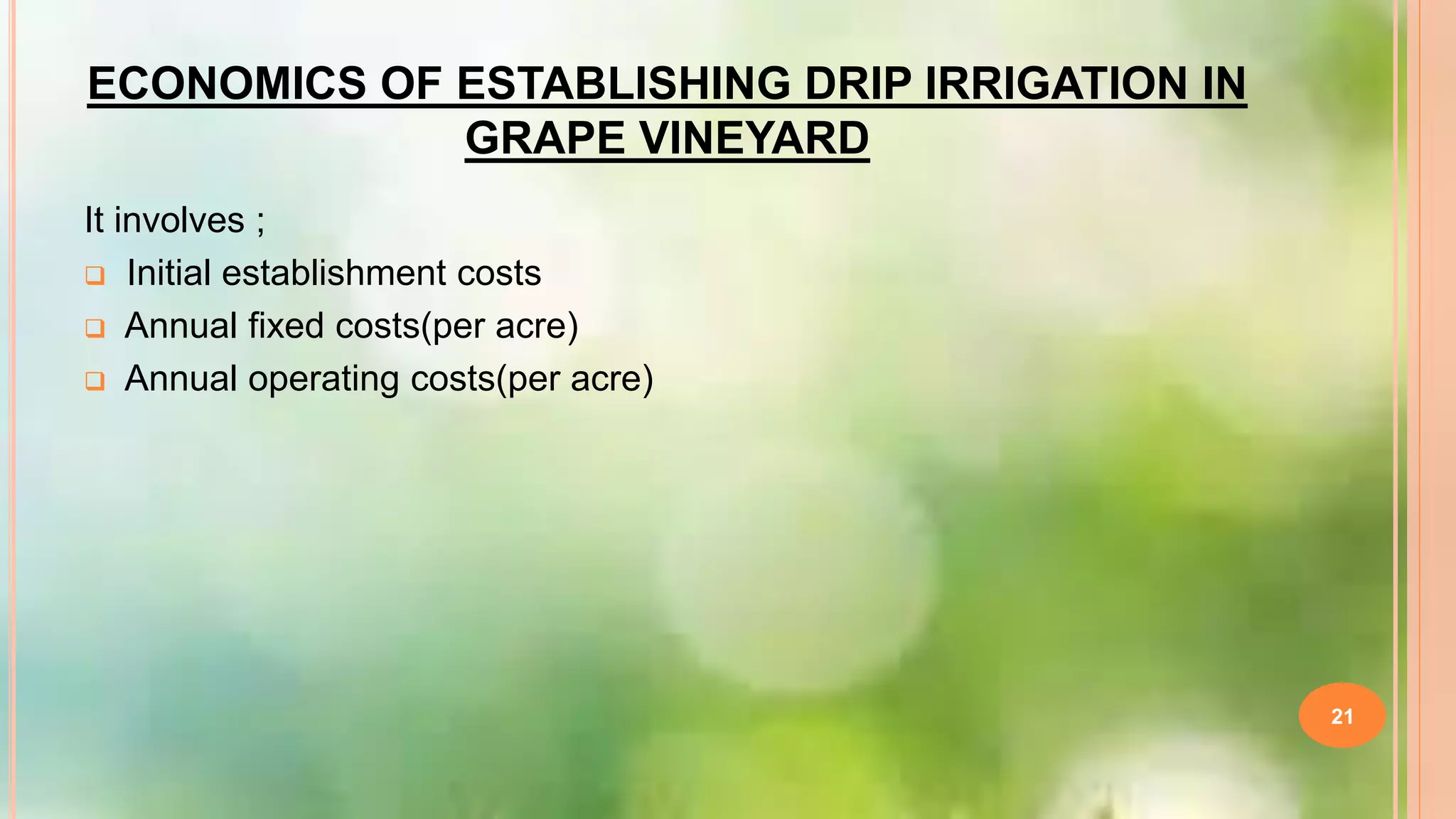 DRIP IRRIGATION | PPTX