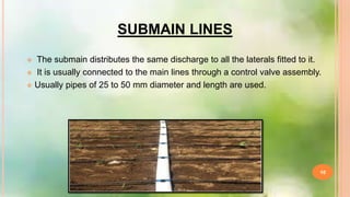 DRIP IRRIGATION | PPTX