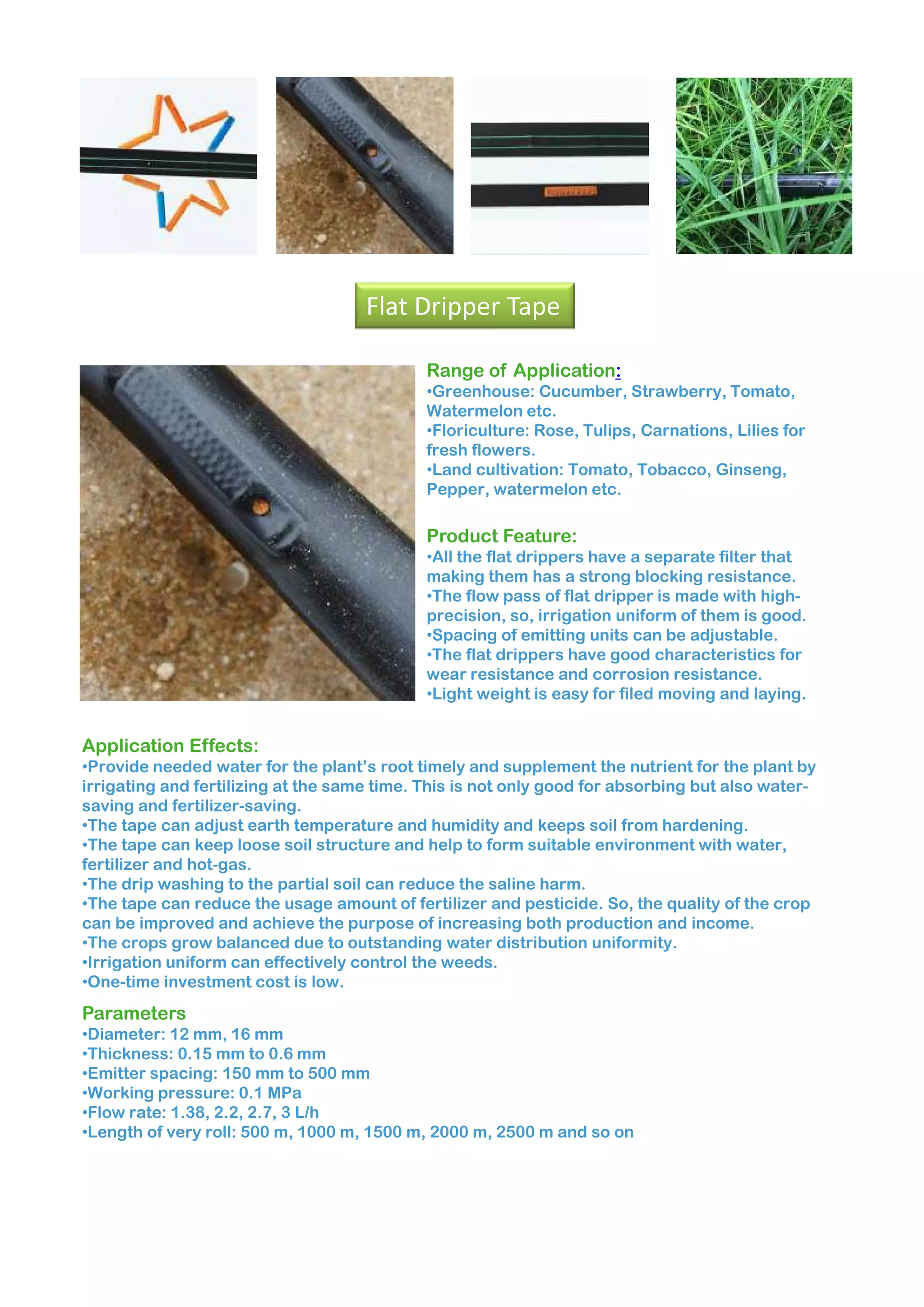 Drip irridation catalogue | PDF