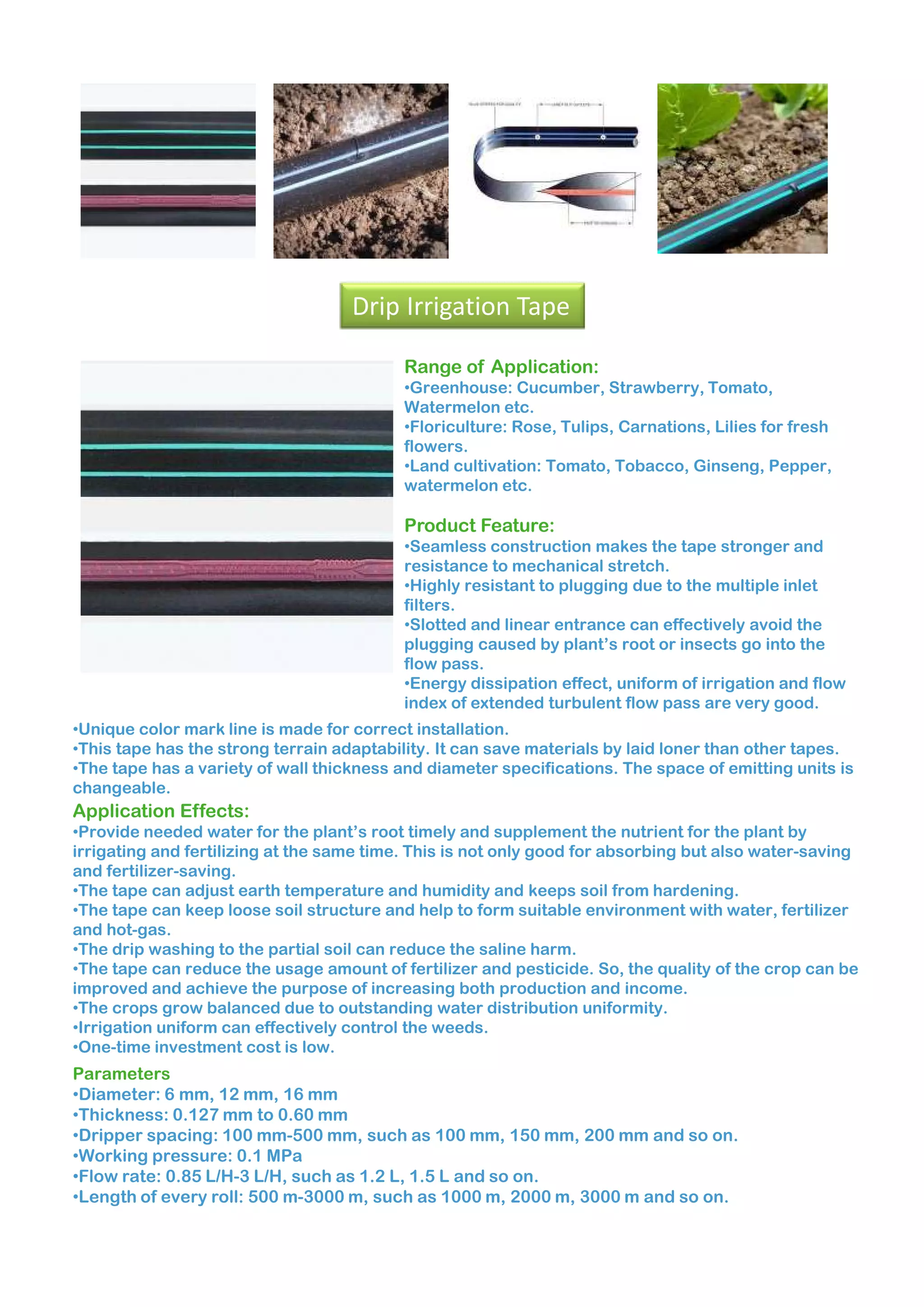 Drip irridation catalogue | PDF