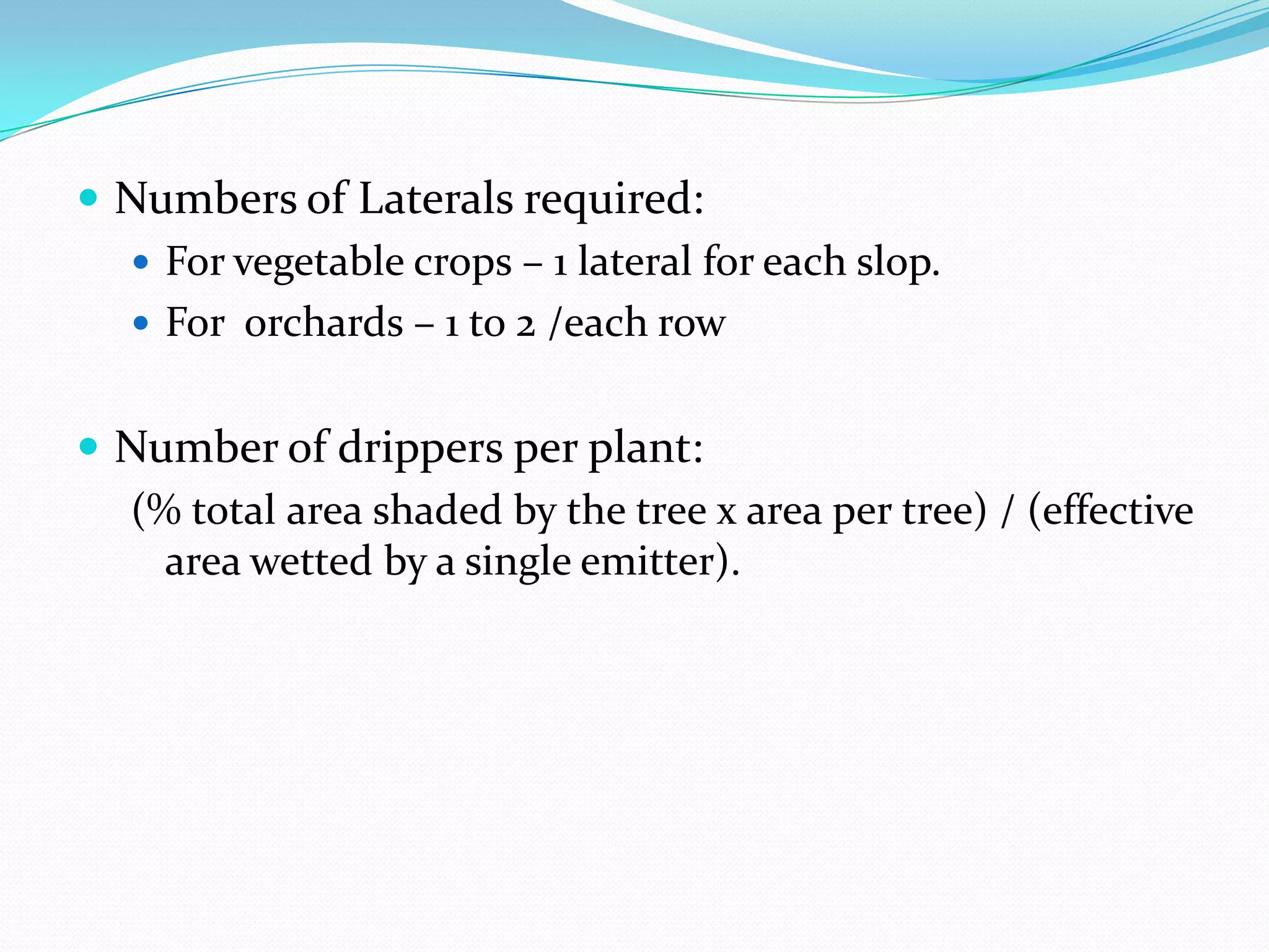 Drip irrigation............ | PPTX