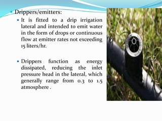 Drip irrigation............ | PPTX