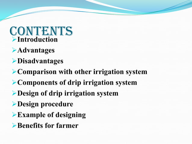 Drip irrigation............ | PPTX