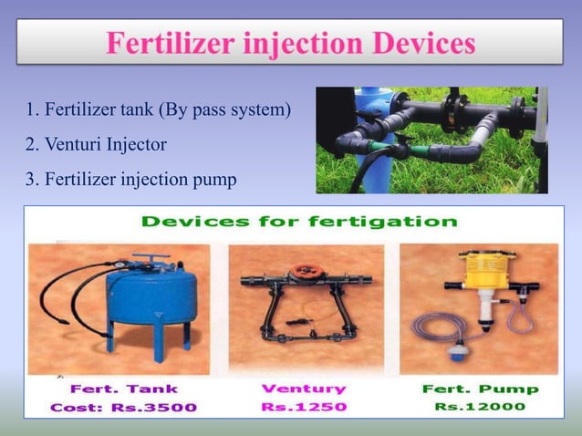 Drip irrigation and fertigation | PPTX