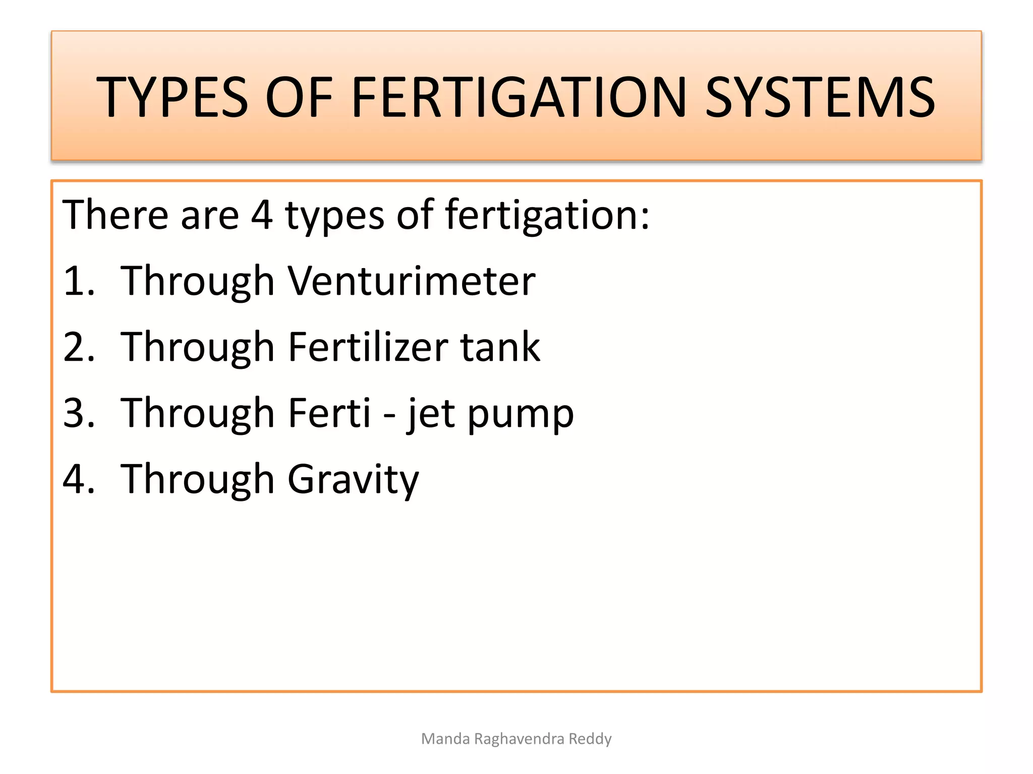 Drip irrigation and fertigation technology | PPTX