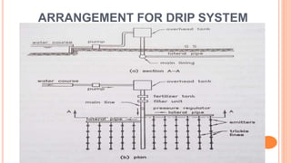 Drip irrigation and fogging system under protected structure | PPTX