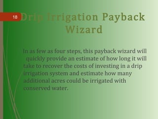 Drip irrigation | PPT