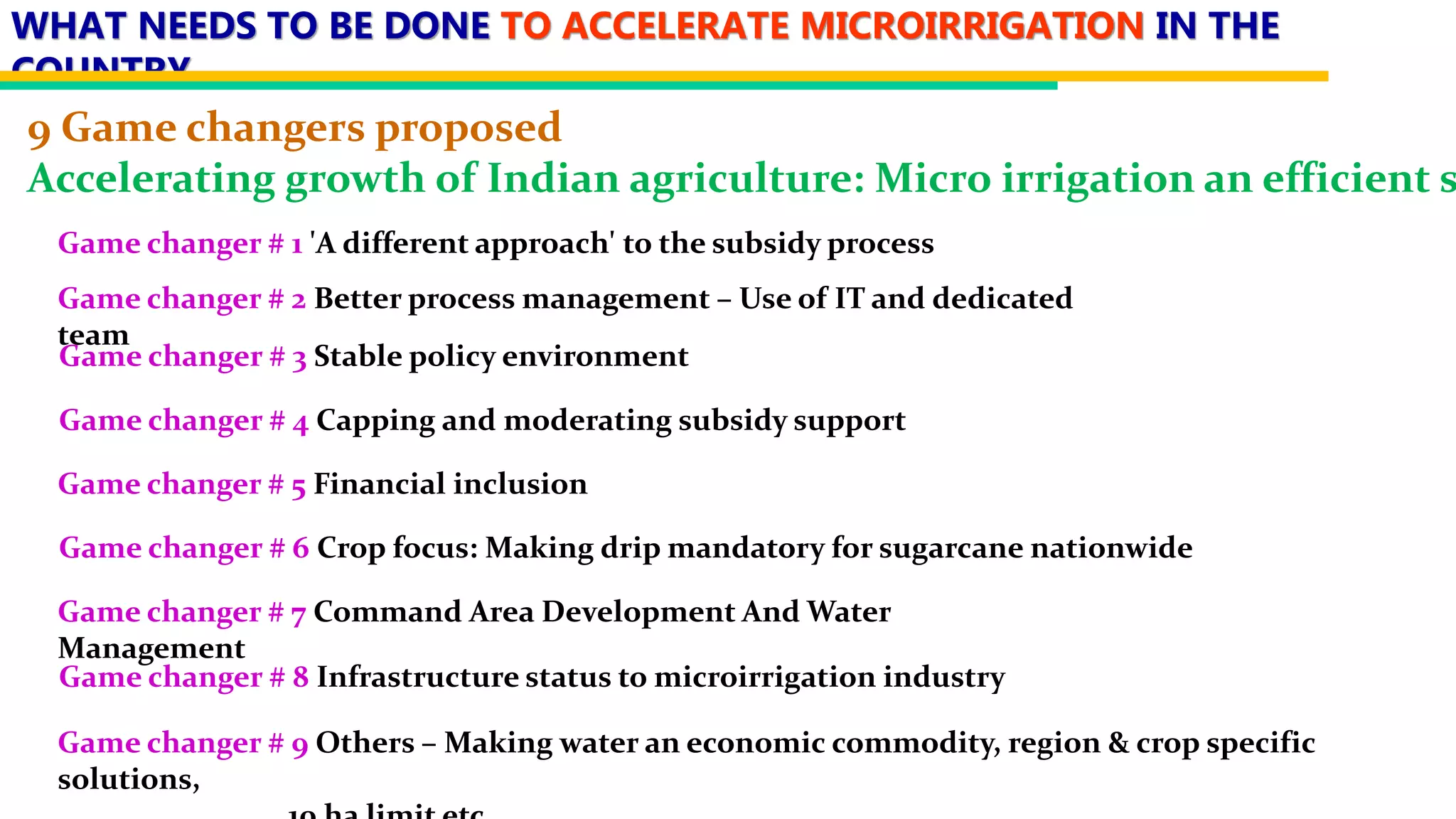 Drip irrigation in india | PPTX