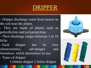 Drip irrigation kvg | PPTX | Agriculture | Industries