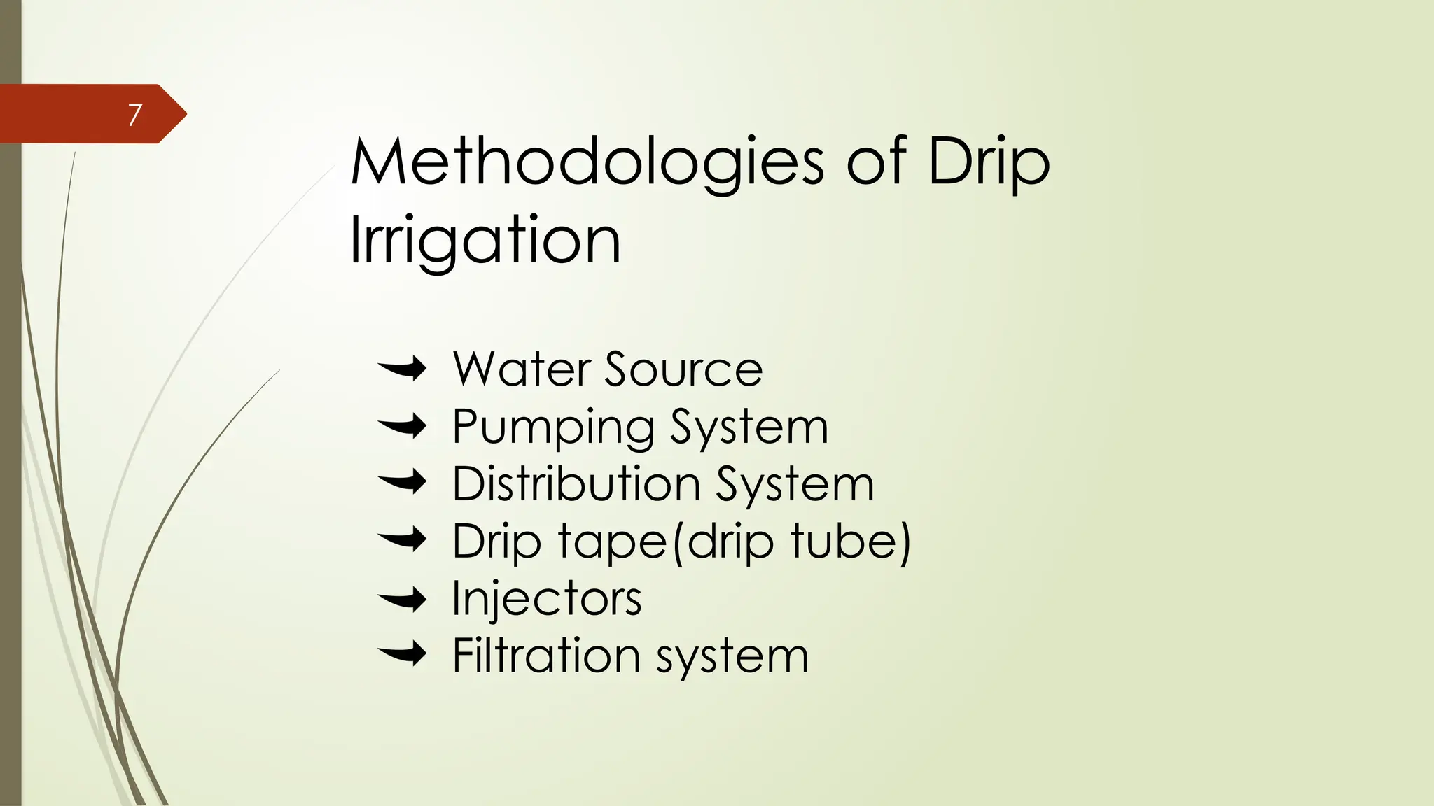 Drip irrigation system for safe horticultural production-821.pptx