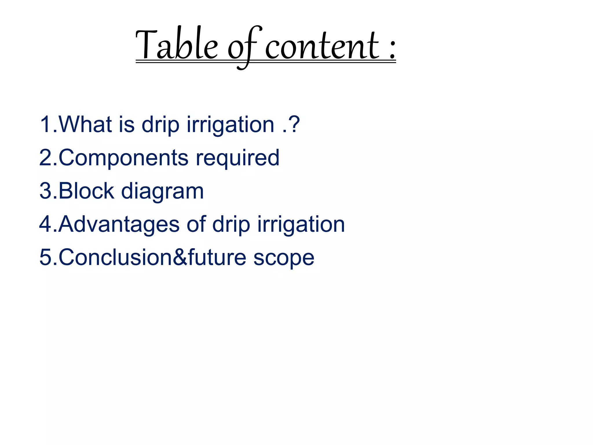 Drip Irrigation Automation Using Arduino Uno Pptx Agriculture