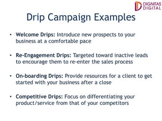 Drip Marketing by Abhishek | PPTX