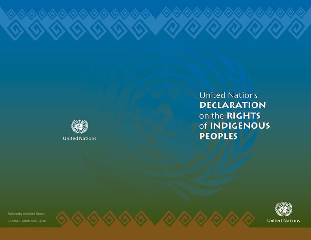 United NAtions Declaration on the Rights of Indigenous Peoples | PDF