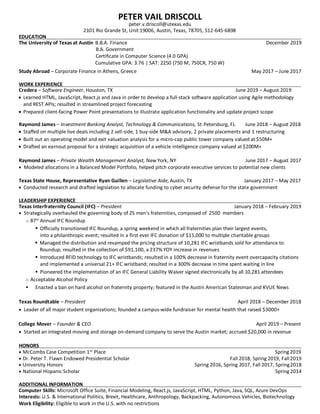Curriculum Vitae | PDF