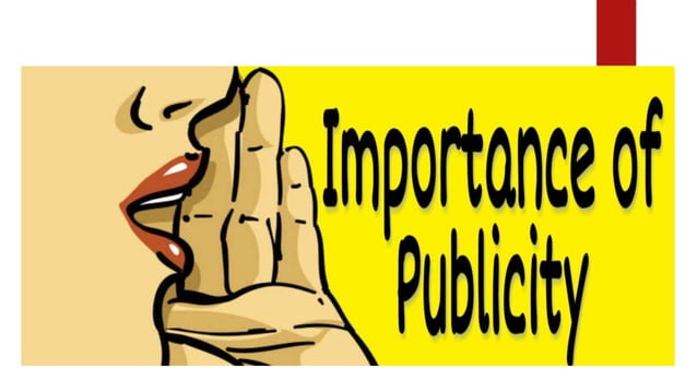 marketing presentation-publicity | PPT