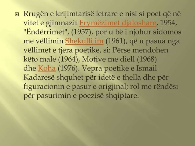 Punim seminarik ne Gjuhë dhe letersi shqipe Driton nuha | PPTX