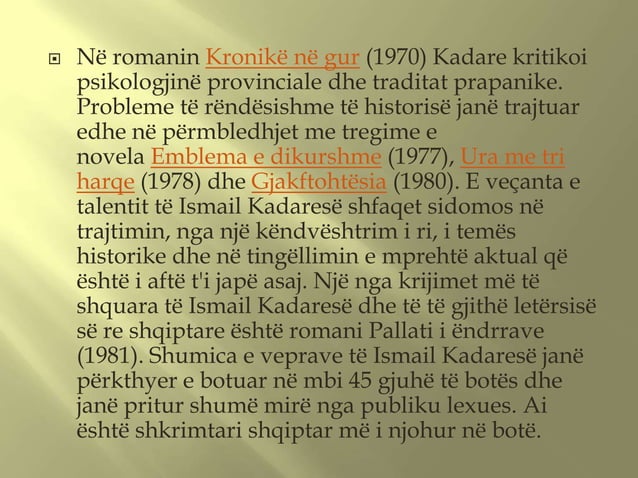 Punim seminarik ne Gjuhë dhe letersi shqipe Driton nuha | PPTX