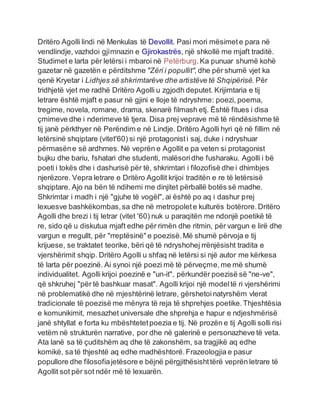 Dritëro agolli | DOCX