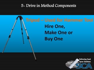 Drive-in installation method | PPTX
