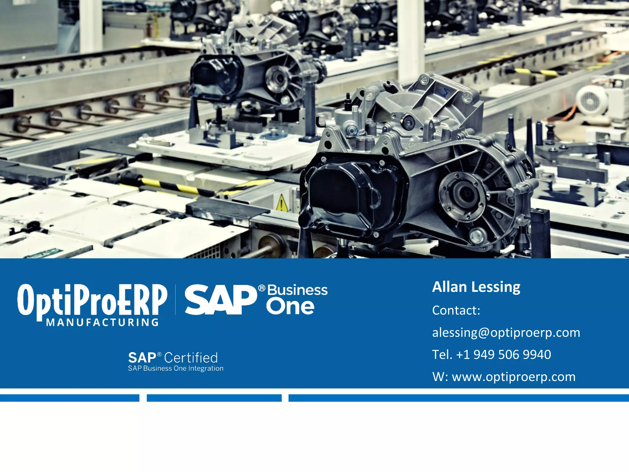 Drive Lean Manufacturing With Your ERP System | PPT | Manufacturing Industry | Industries