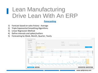 Drive Lean Manufacturing With Your ERP System | PPT | Manufacturing ...