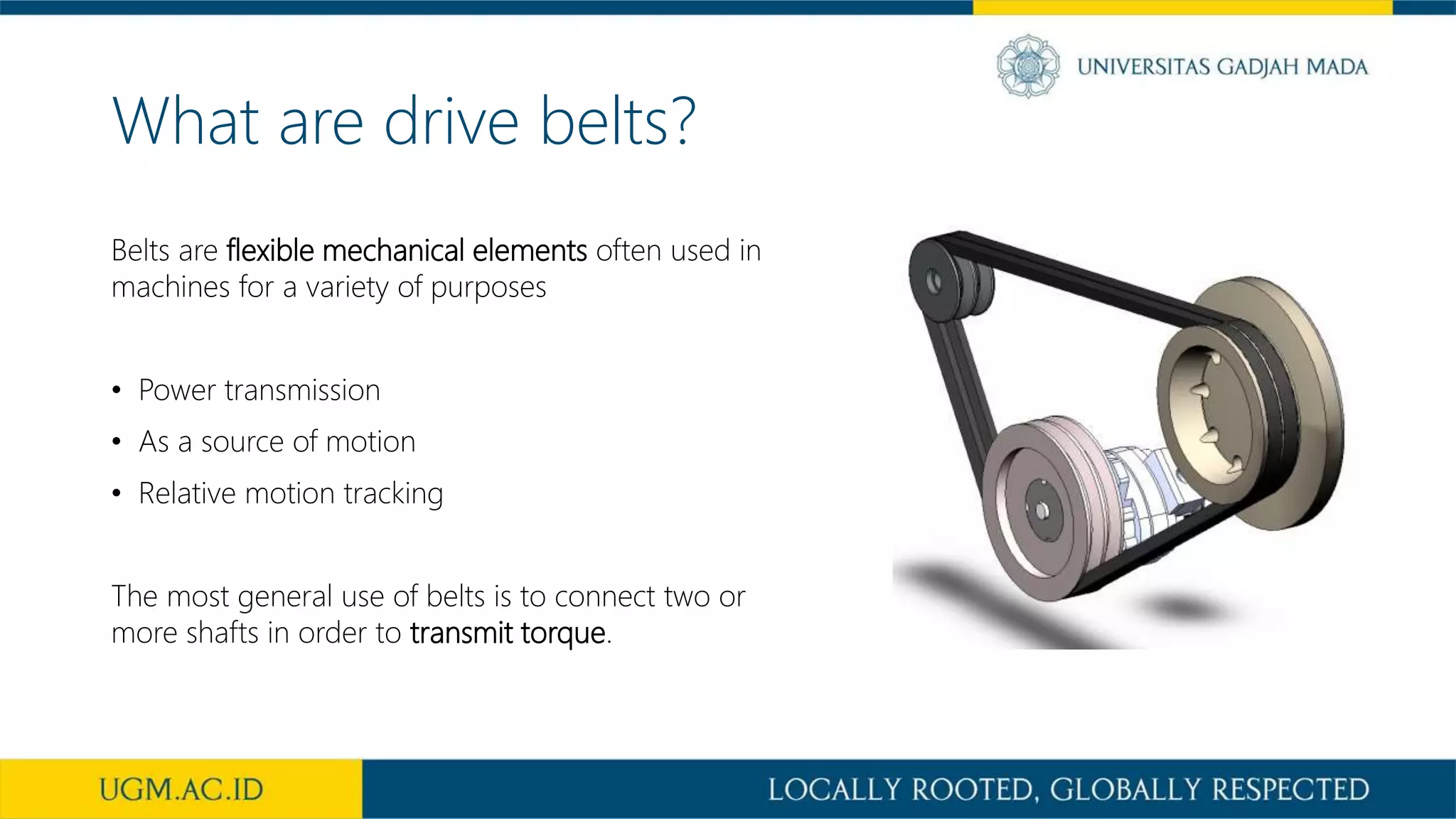 Drive Belt Vibrations | PPTX | Physics | Science