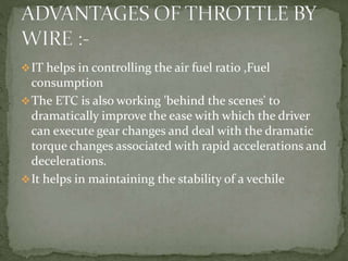 Drive by wire technology | PPTX