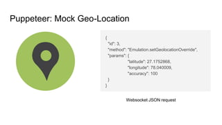 Drive chrome(headless) with puppeteer | PPTX