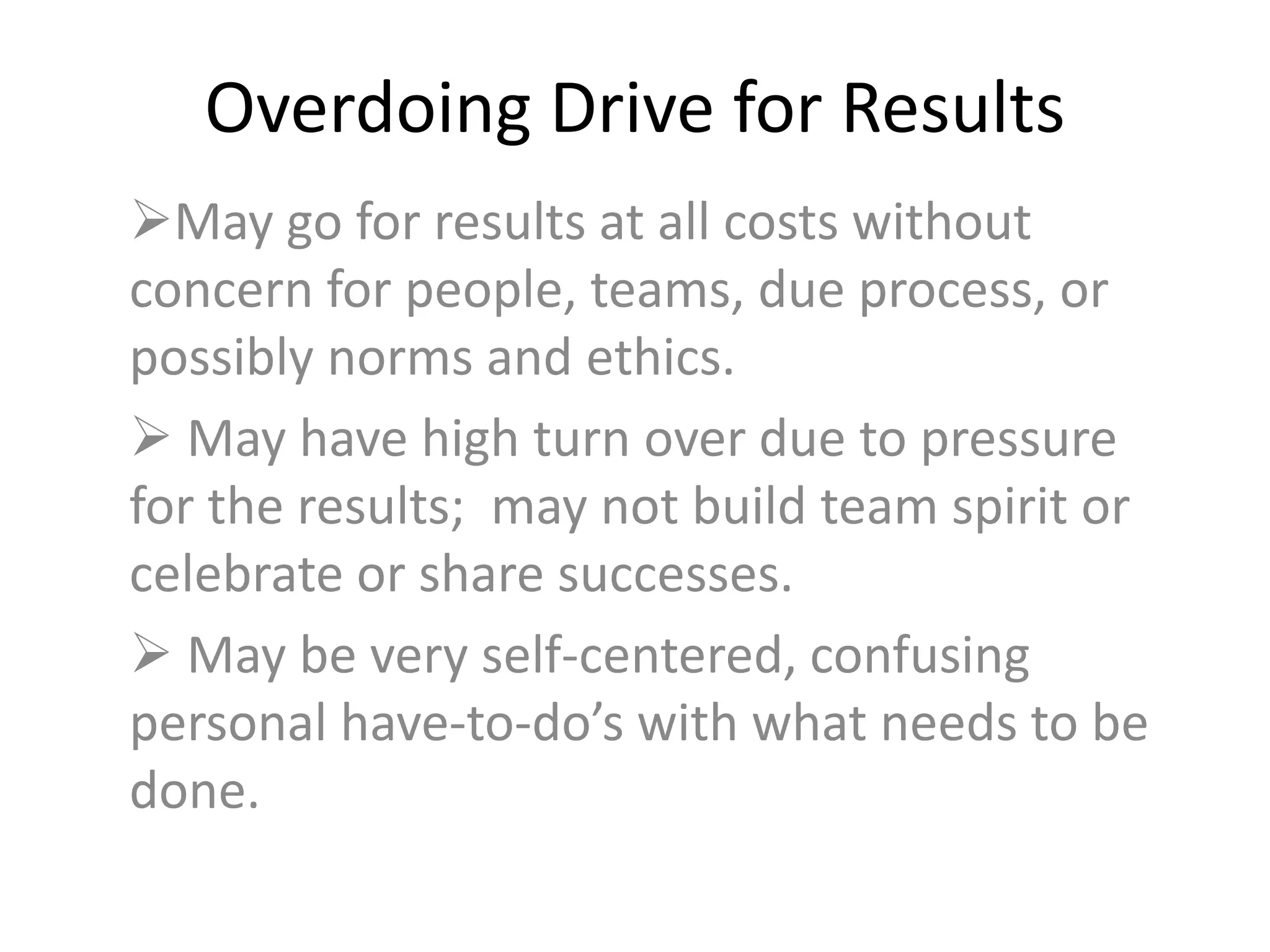 Drive for results | PPT