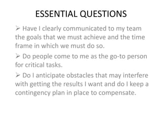 Drive for results | PPT