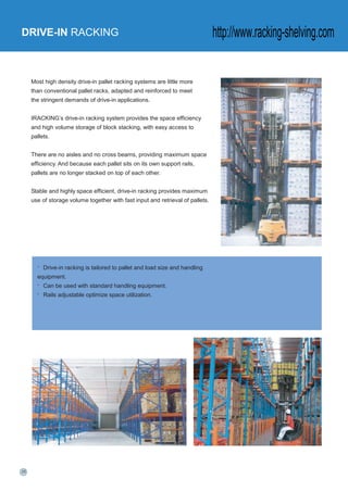 Drivein racking | PDF
