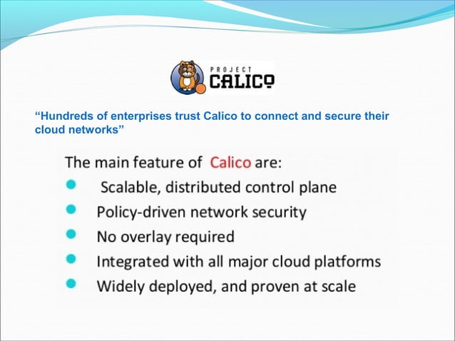 Drive into calico architecture | PPT | Computer Networking | Computing