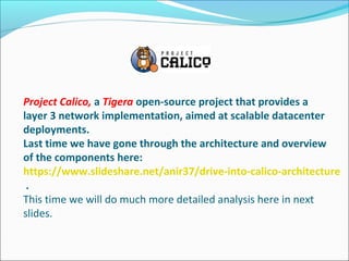 Drive into calico architecture part 2 | PPT