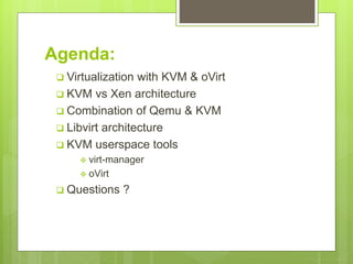 Drive into kvm | PPTX