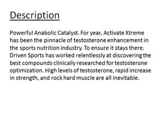 Driven Sports Activate Xtreme | PPTX