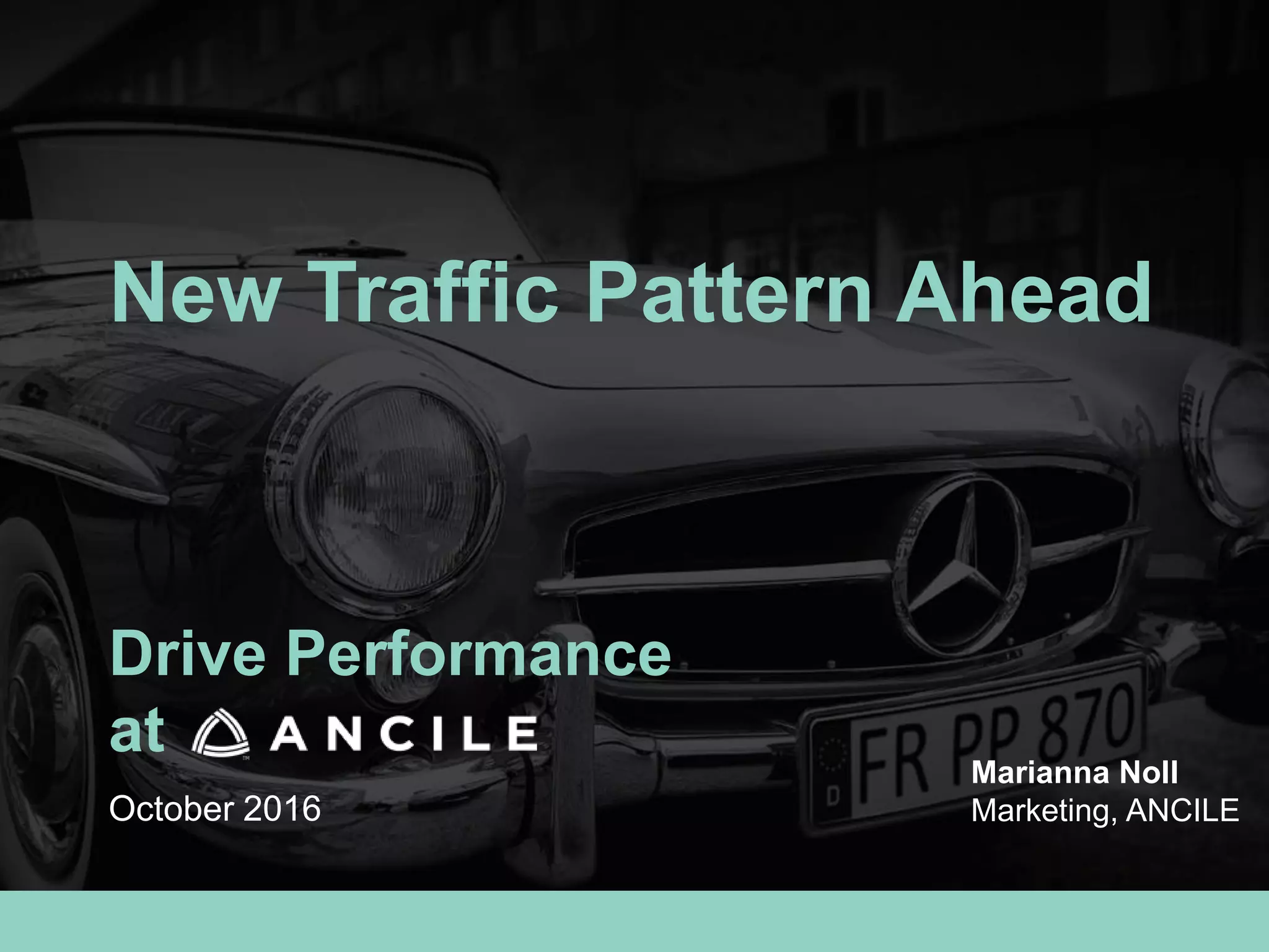 New Traffic Pattern Ahead | PPT