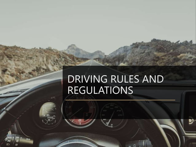 Driver-Safety-presentation-(1).pptx | Injuries | Diseases and Conditions