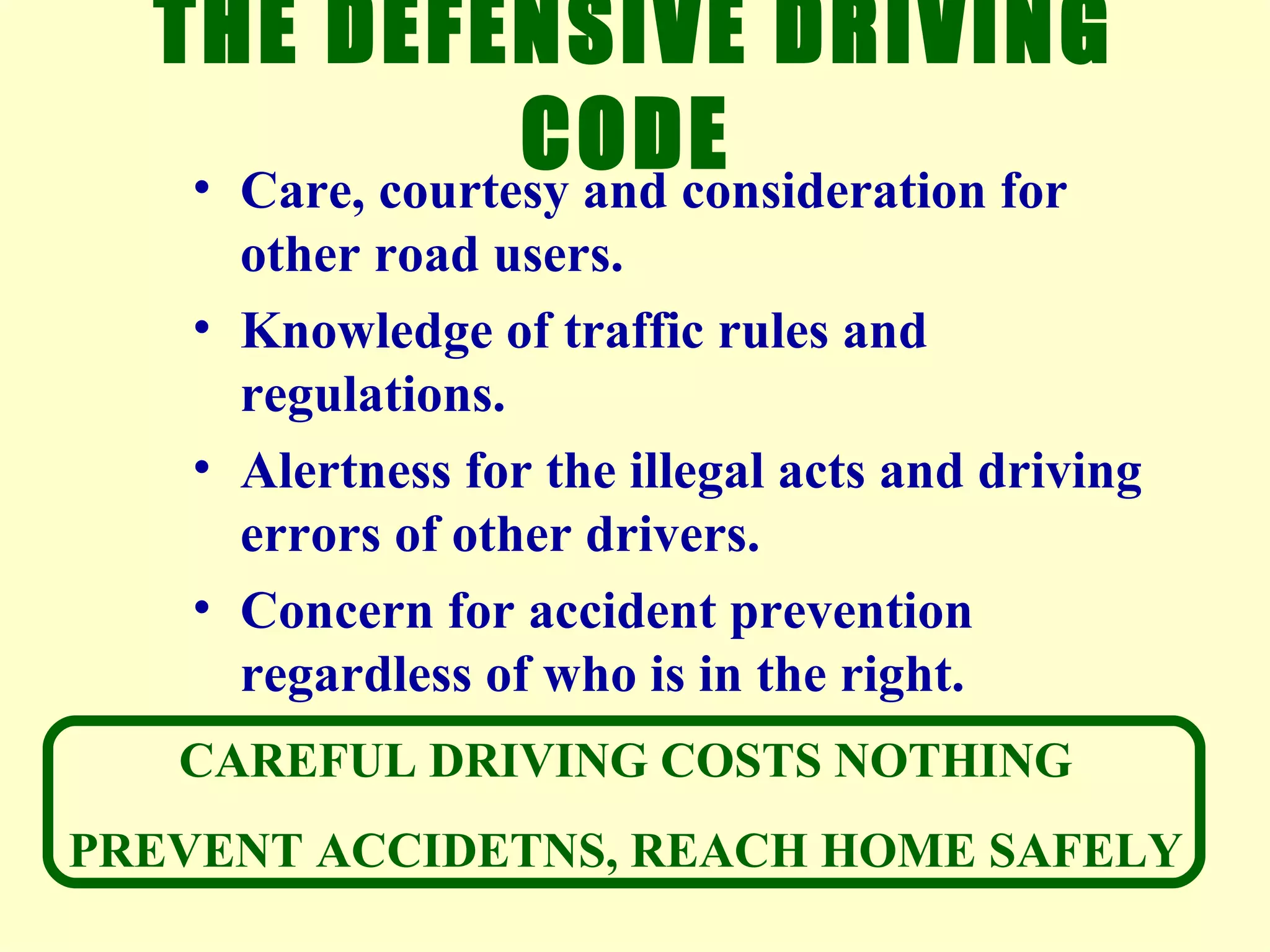 Driver Training | PPT