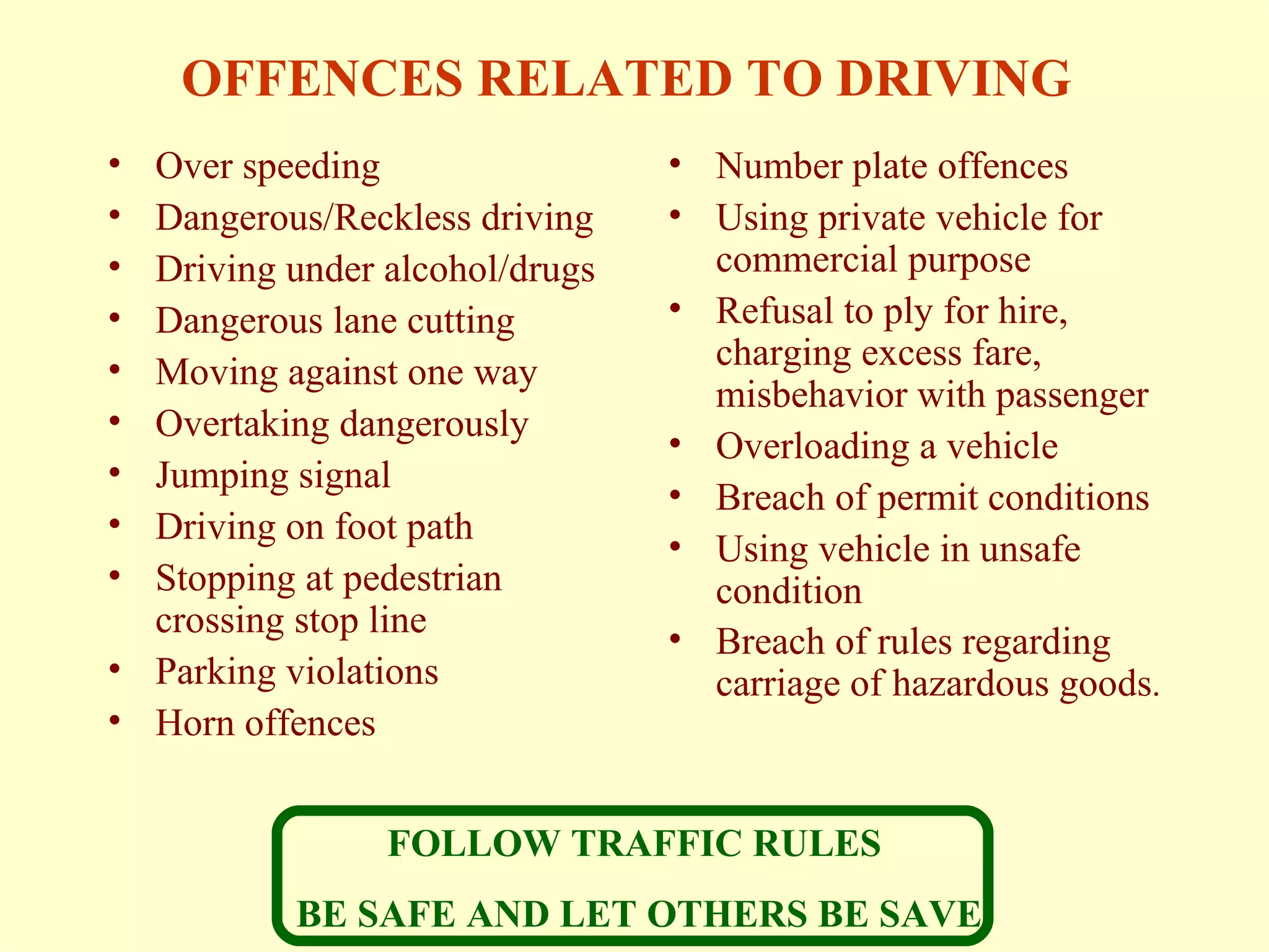 Driver Training | PPT