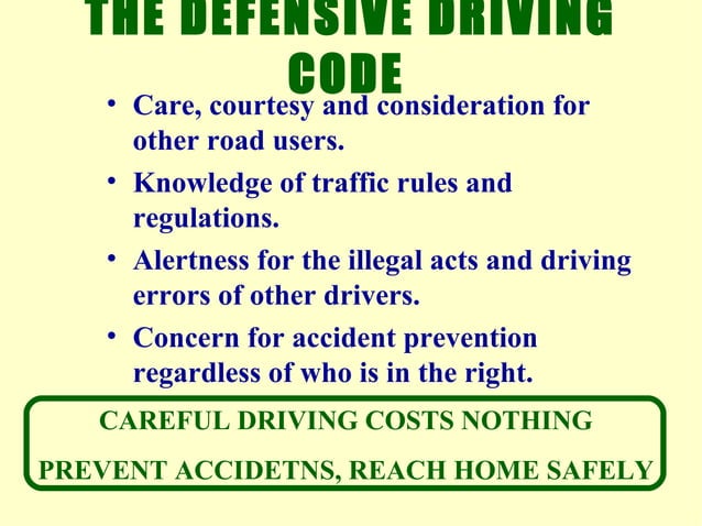 Driver Training | PPT