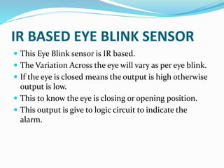 Present existed Driver alert system | PPTX