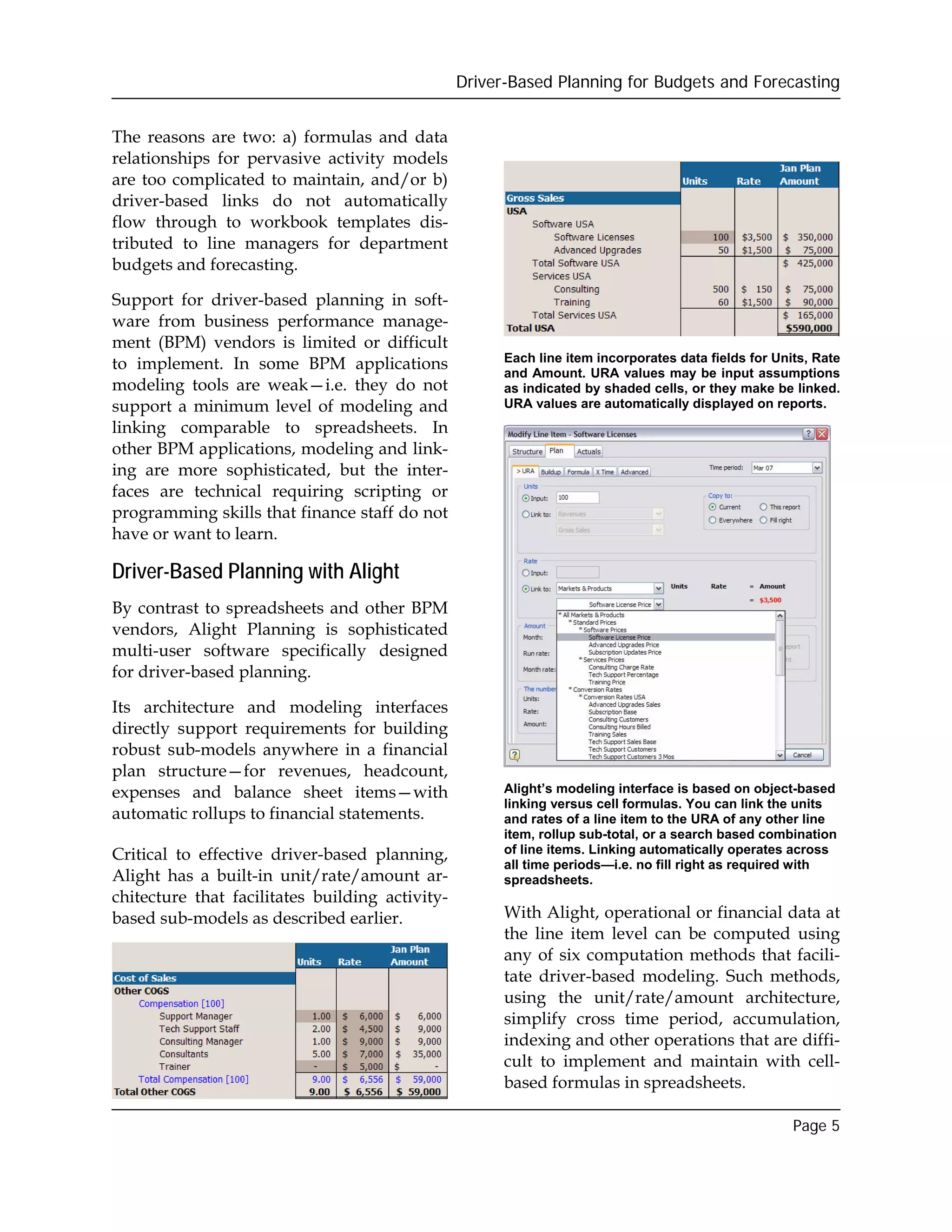 Driver Based Planning | PDF