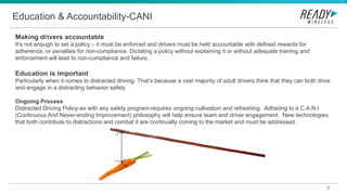 Monitoring and Improving Driver Behavior | PDF