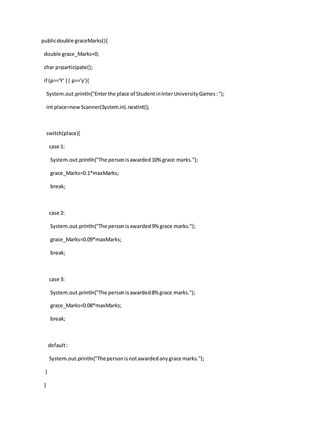 Driver class | DOCX | Programming Languages | Computing