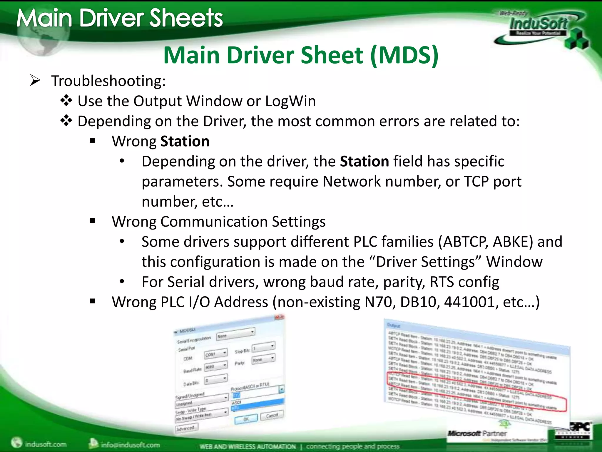 Driver Configuration Webinar | PPTX