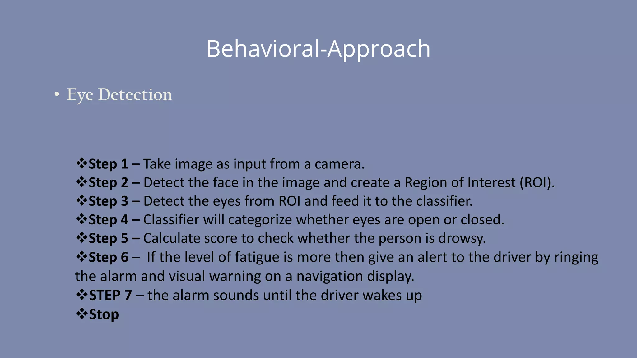 Driver detection system_final.ppt