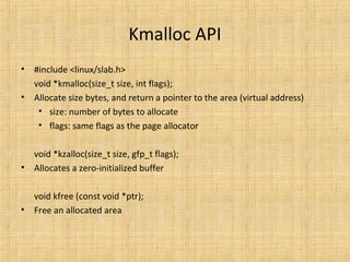 Driver development – memory management | PPT