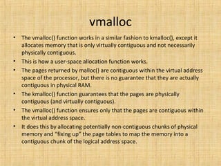 Driver development – memory management | PPT